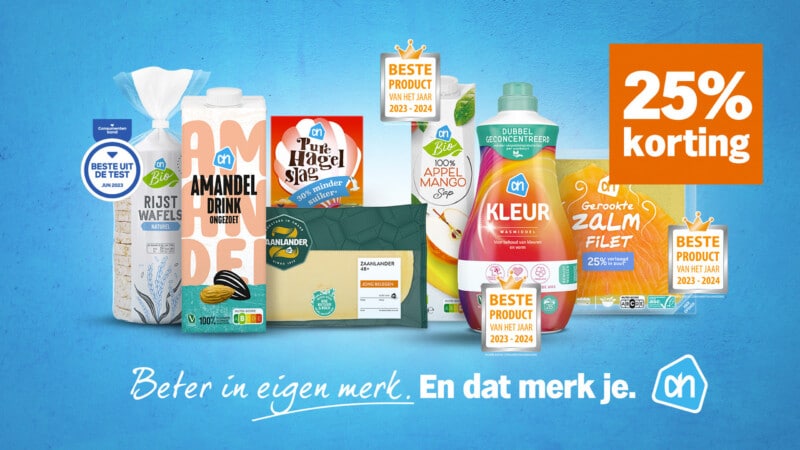 Albert Heijn Launches “Better in own brand. And you notice that ...
